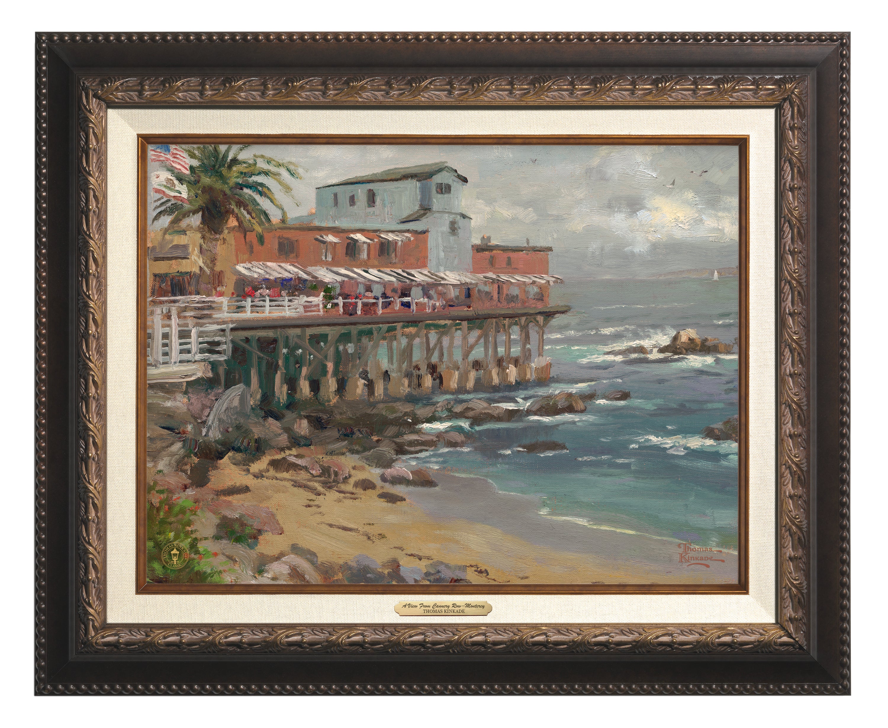 A View from Cannery Row, Monterey - Canvas Classics – Thomas Kinkade Studios