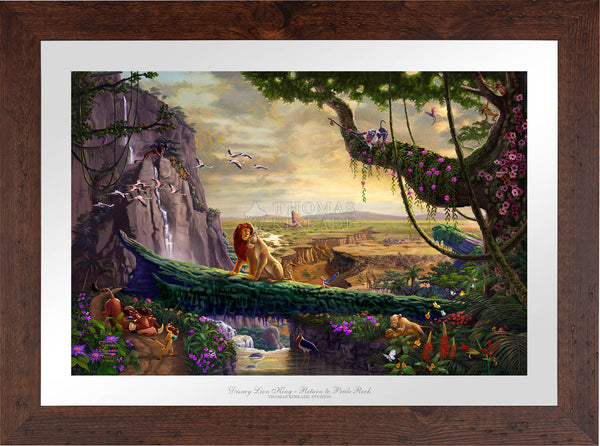 Disney The Lion King - Return to Pride Rock - Limited Edition Paper ...