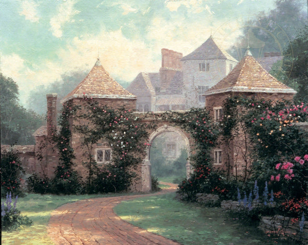 Entrance to the Manor House – Thomas Kinkade Studios
