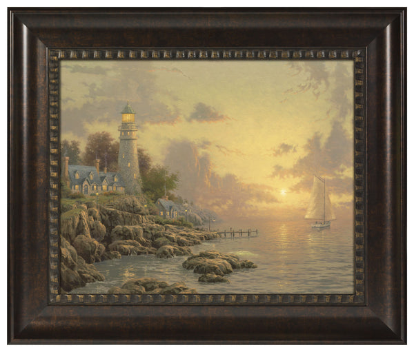 The Sea of Tranquility - 16" x 20" Brushstroke Vignette Brushstroke ...