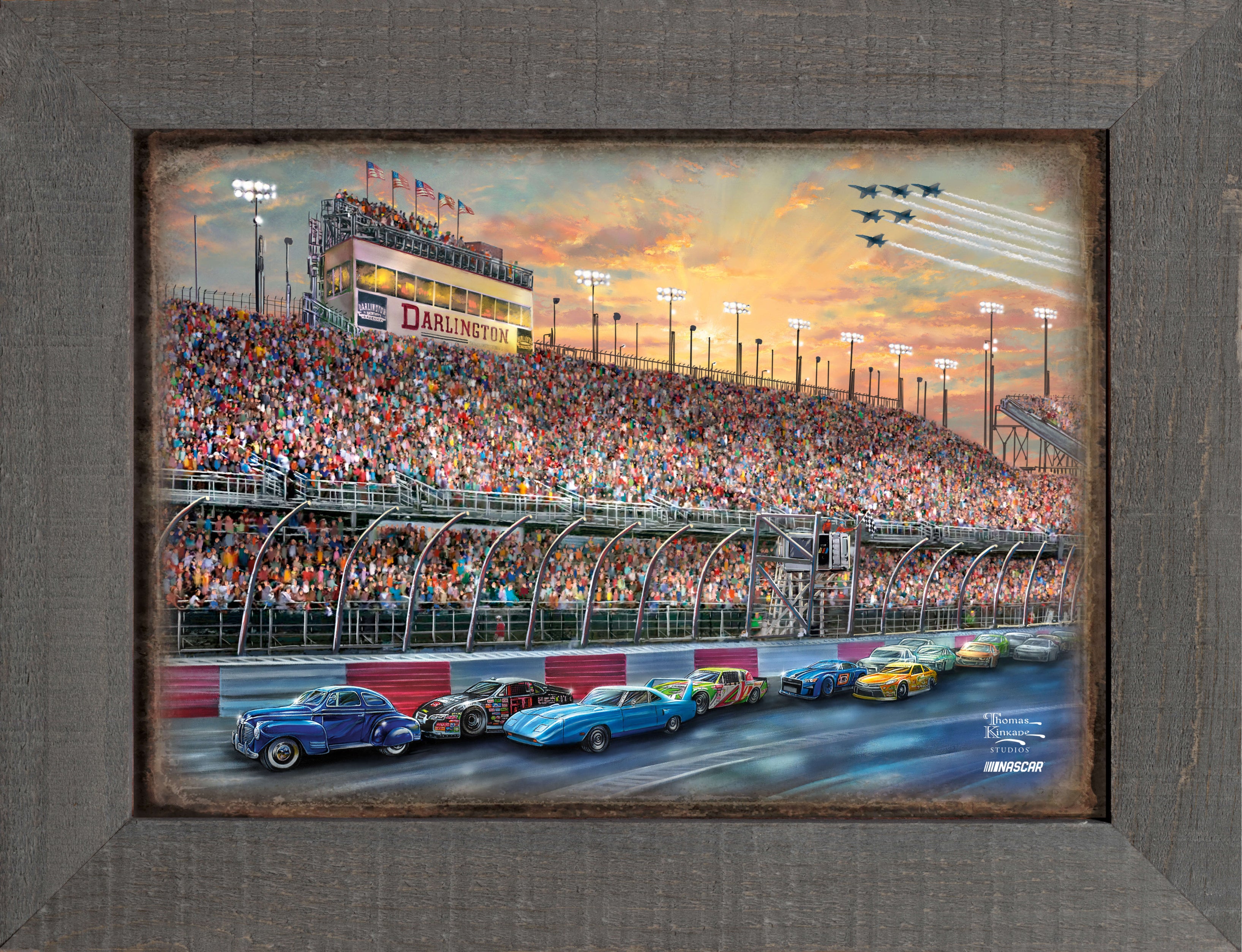 75 Years of NASCAR® - 12.5" x 16" Framed Metal Print Framed Metal Print ...