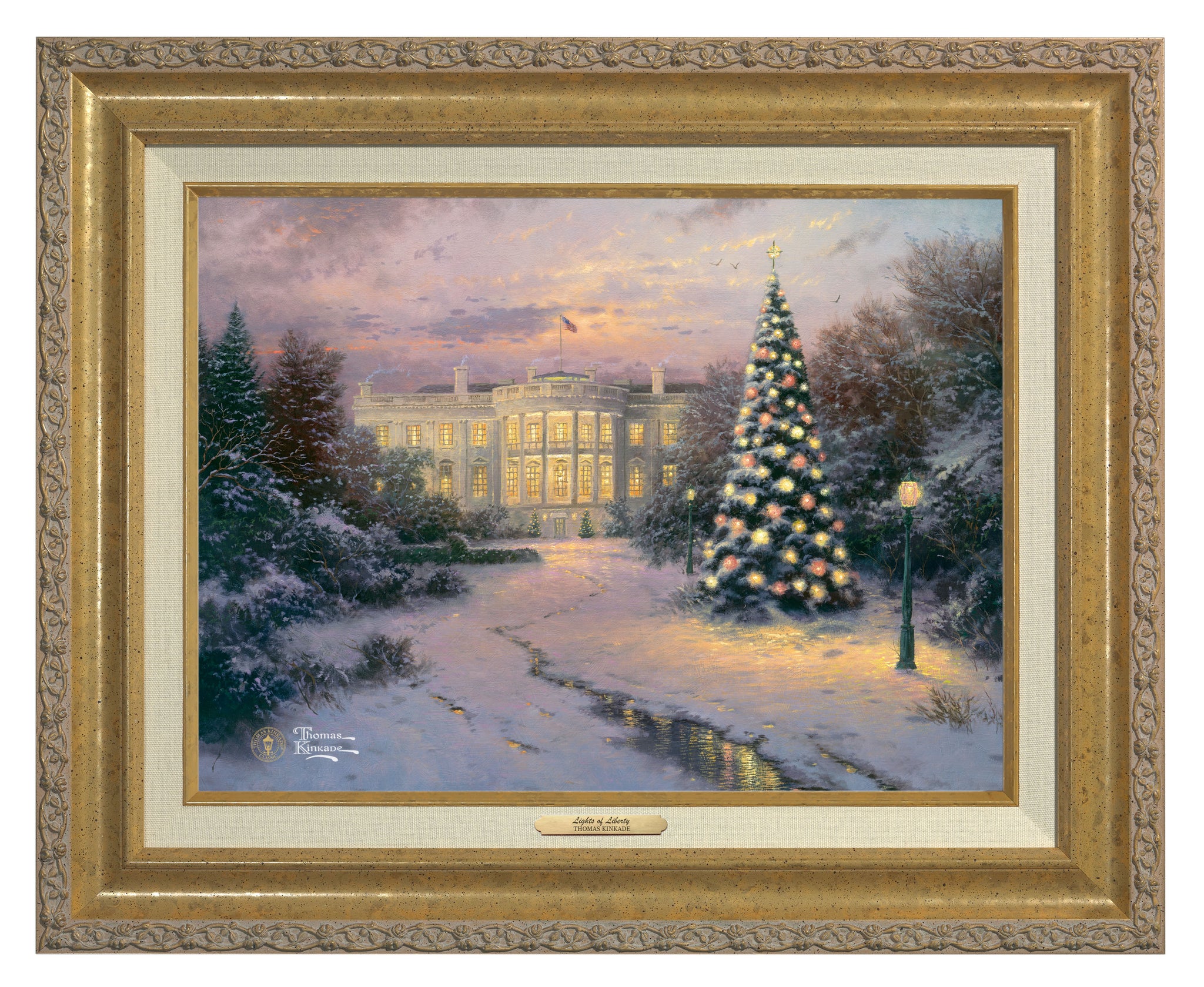 The Lights of Liberty - Canvas Classics – Thomas Kinkade Studios