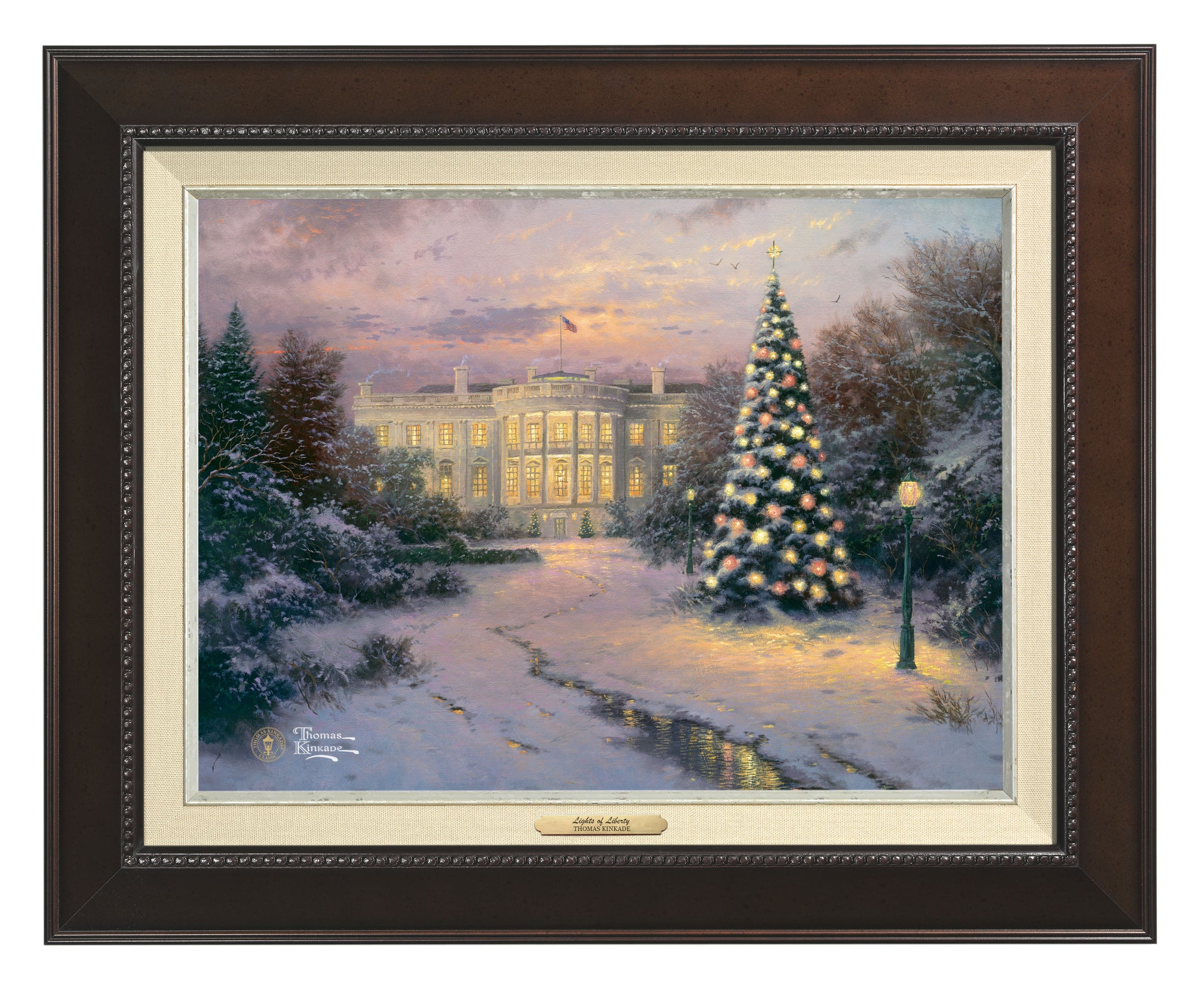 The Lights of Liberty - Canvas Classics – Thomas Kinkade Studios