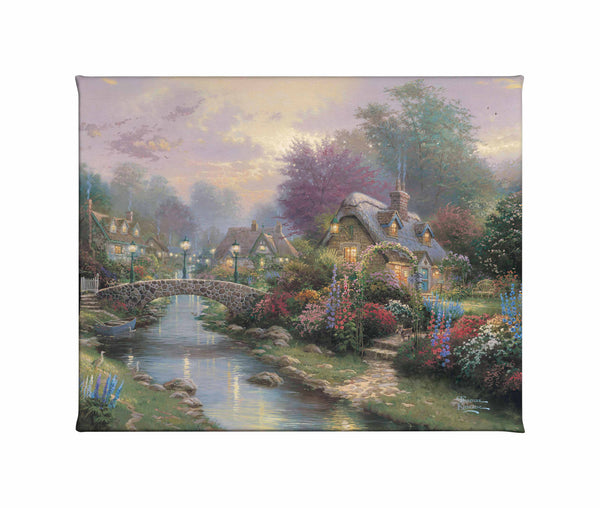 Lamplight Bridge - 8" x 10" Gallery Wrapped Canvas Gallery Wrapped ...