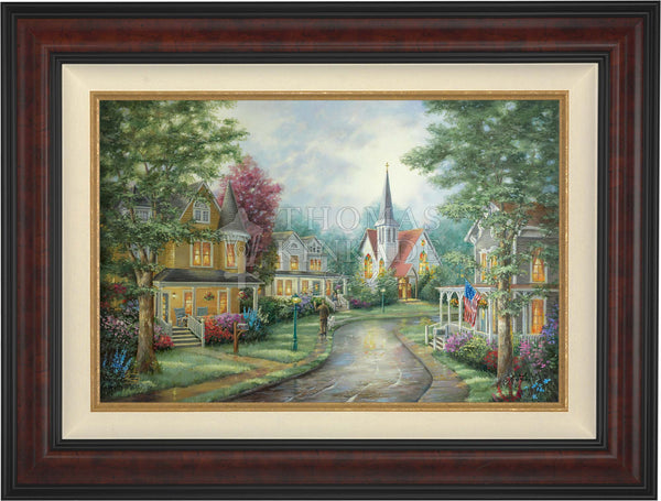 Hometown Afternoon - Limited Edition Canvas Limited Edition Canvas From ...