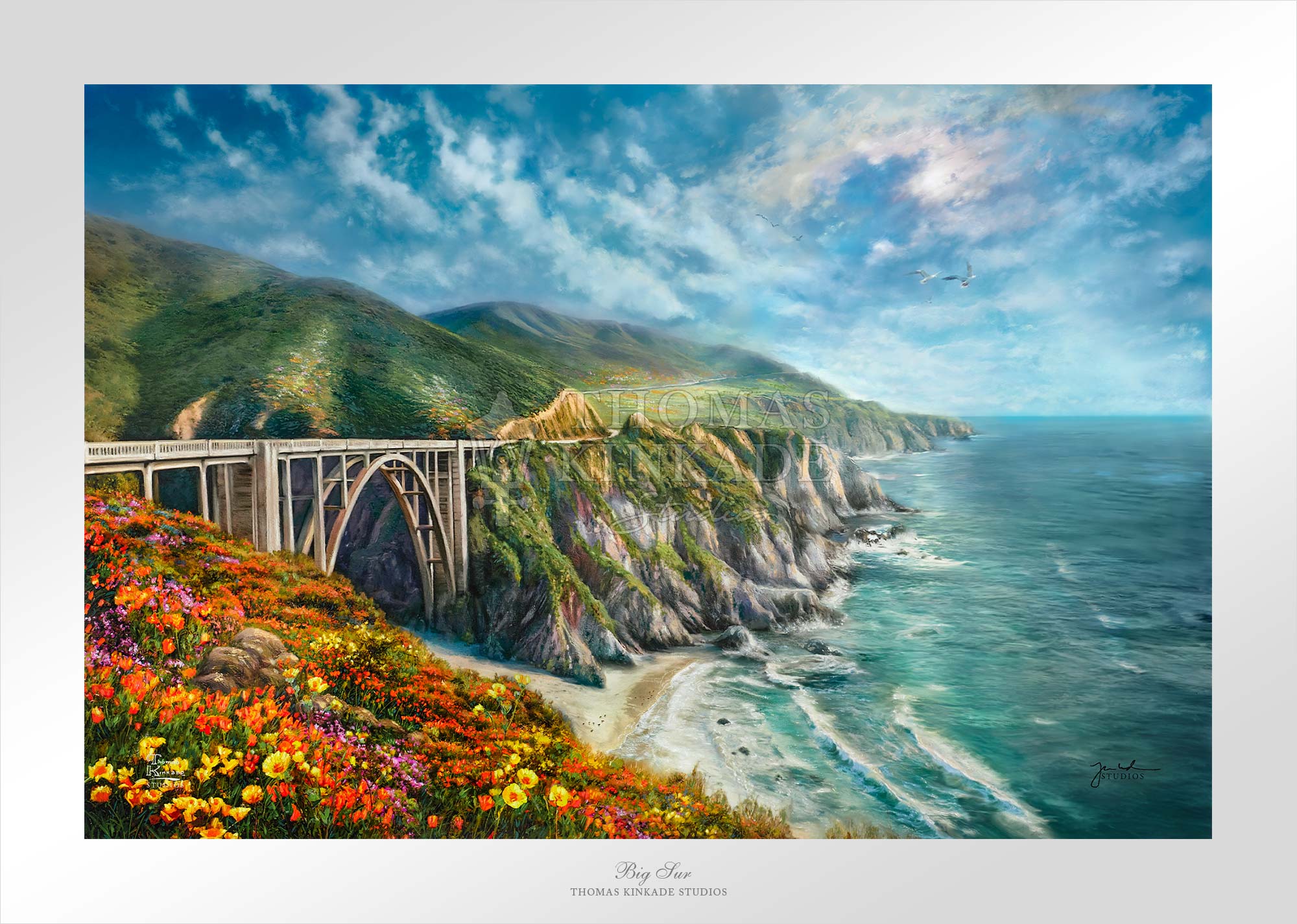 Big Sur - Limited Edition Paper – Thomas Kinkade Studios