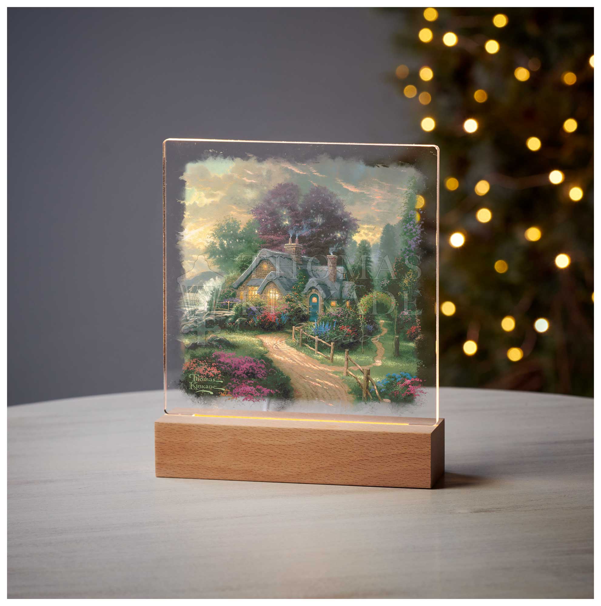 A New Day Dawning - Acrylic Night Light Nightlights From Thomas Kinkade ...