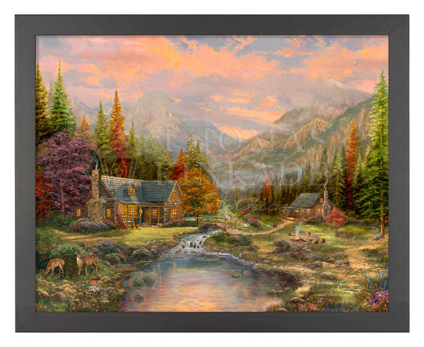Sierra Paradise - Art Prints Art Prints From Thomas Kinkade Studios