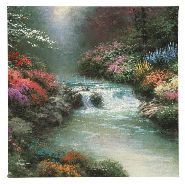 Beside Still Waters - 14" x 14" Gallery Wrapped Canvas Gallery Wrapped ...