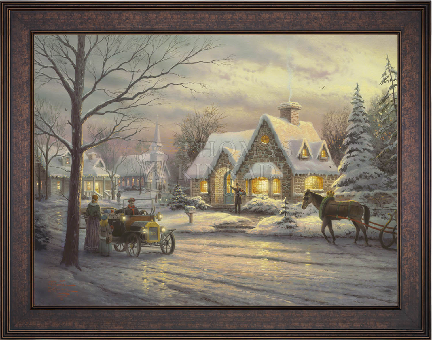 Thomas Kinkade Julebilder
