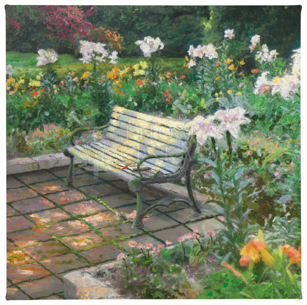 Eternal Springtime - 14" x 14" Gallery Wrapped Canvas – Thomas Kinkade ...