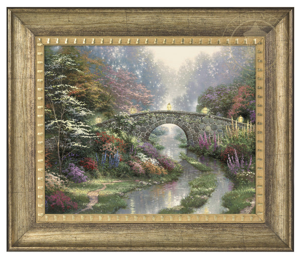 Stillwater Bridge - 16" x 20" Brushstroke Vignette (Burnished Gold ...